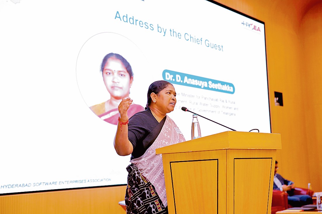 IT companies must focus on education in tribal, rural areas: Seethakka ...