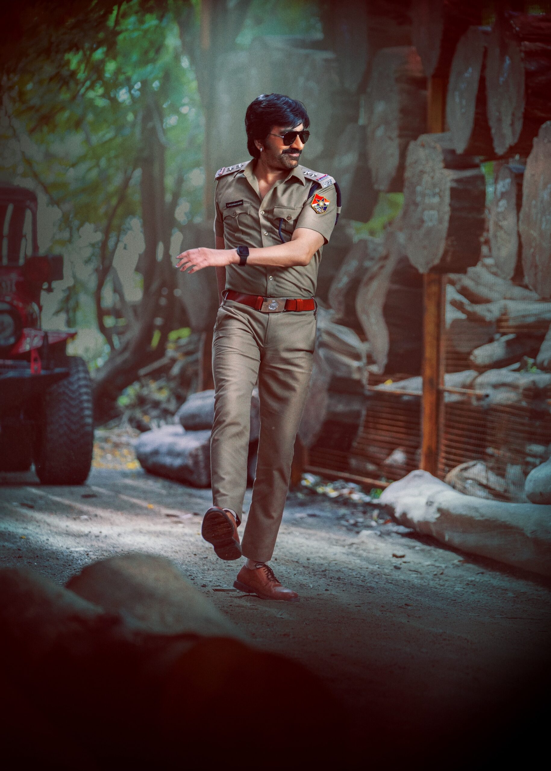 Mass Jathara glimpse: Ravi Teja brings back his iconic swag in full ...